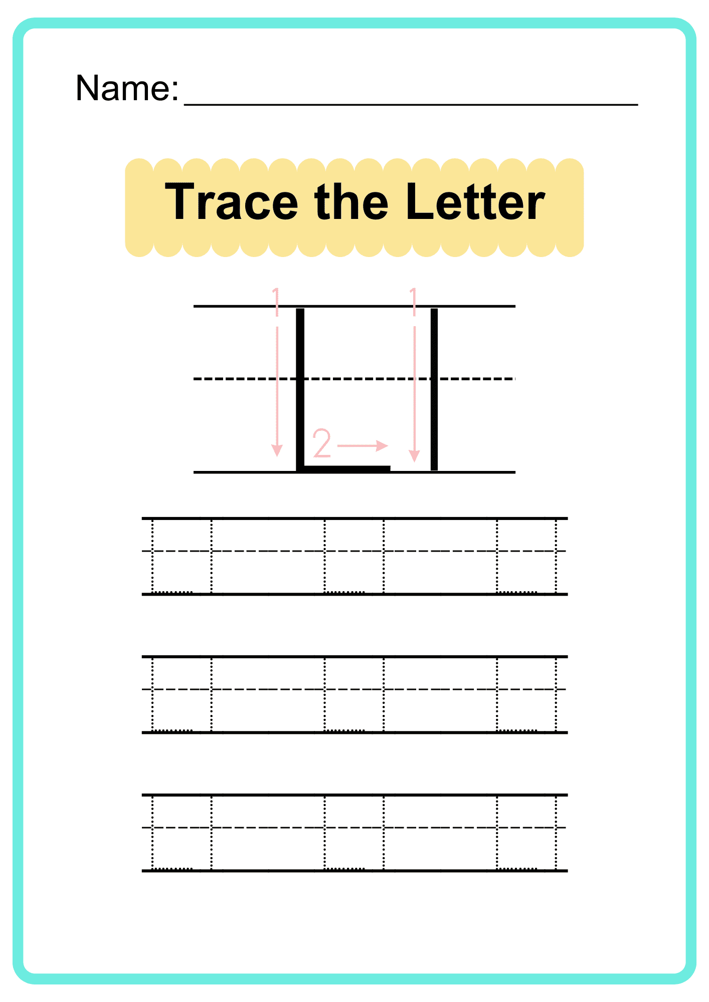 The Letter L – Alphabet Learning