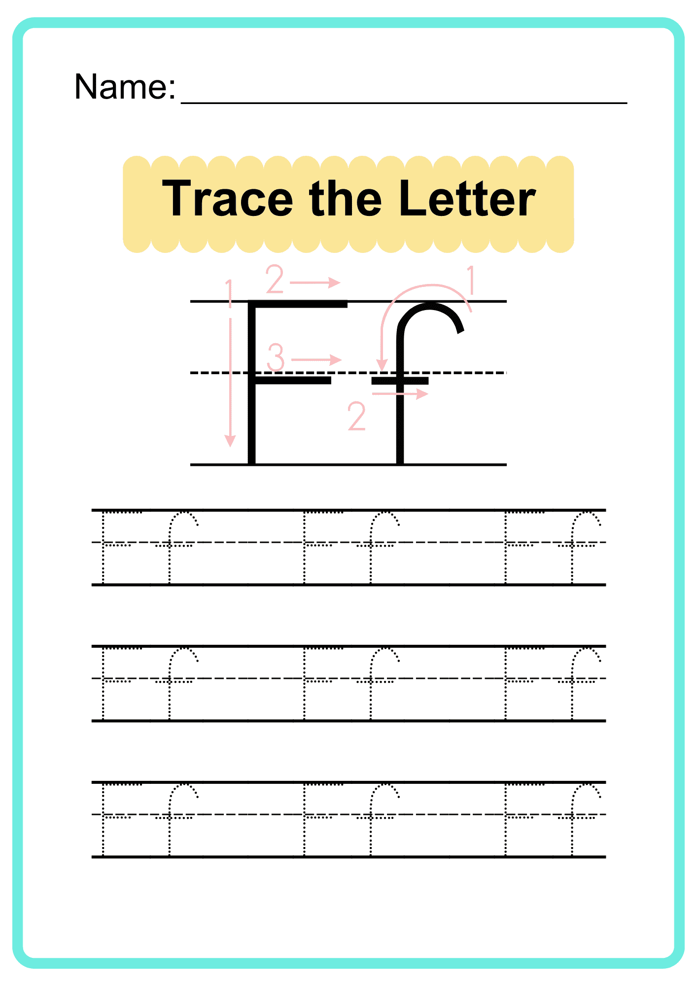 The Letter F | Alphabet Learning