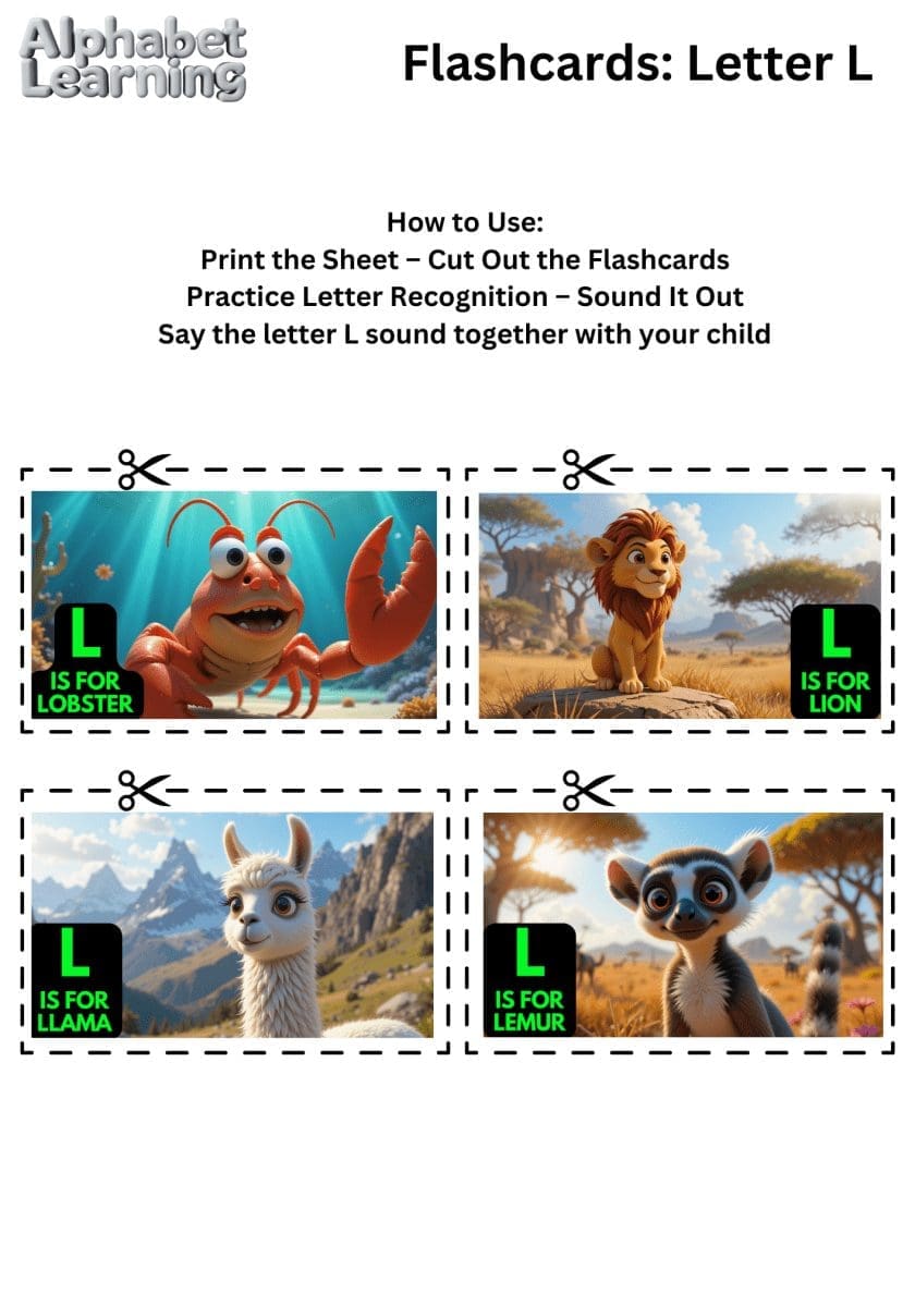 The Letter L | Alphabet Learning