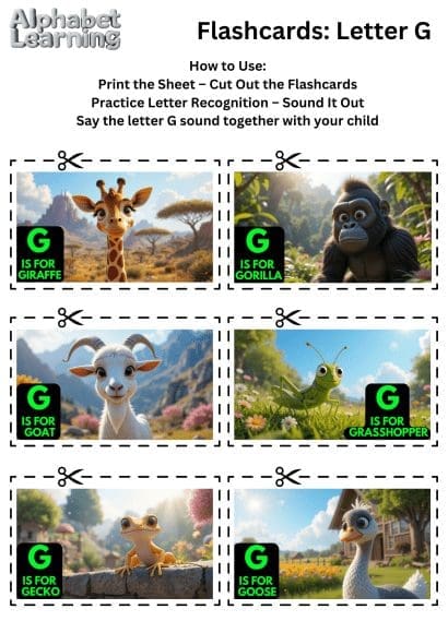 The Letter G | Alphabet Learning