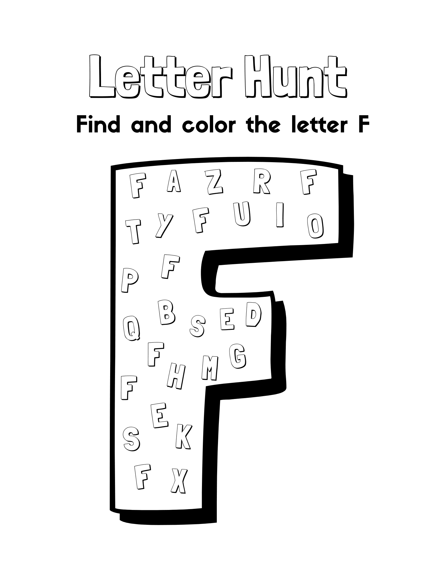 The Letter F – Alphabet Learning