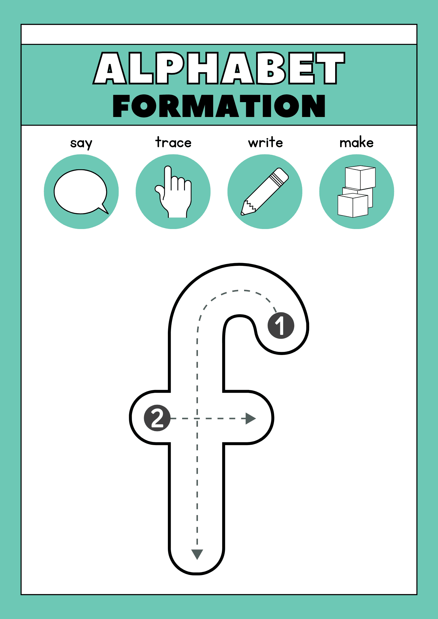 The Letter F – Alphabet Learning
