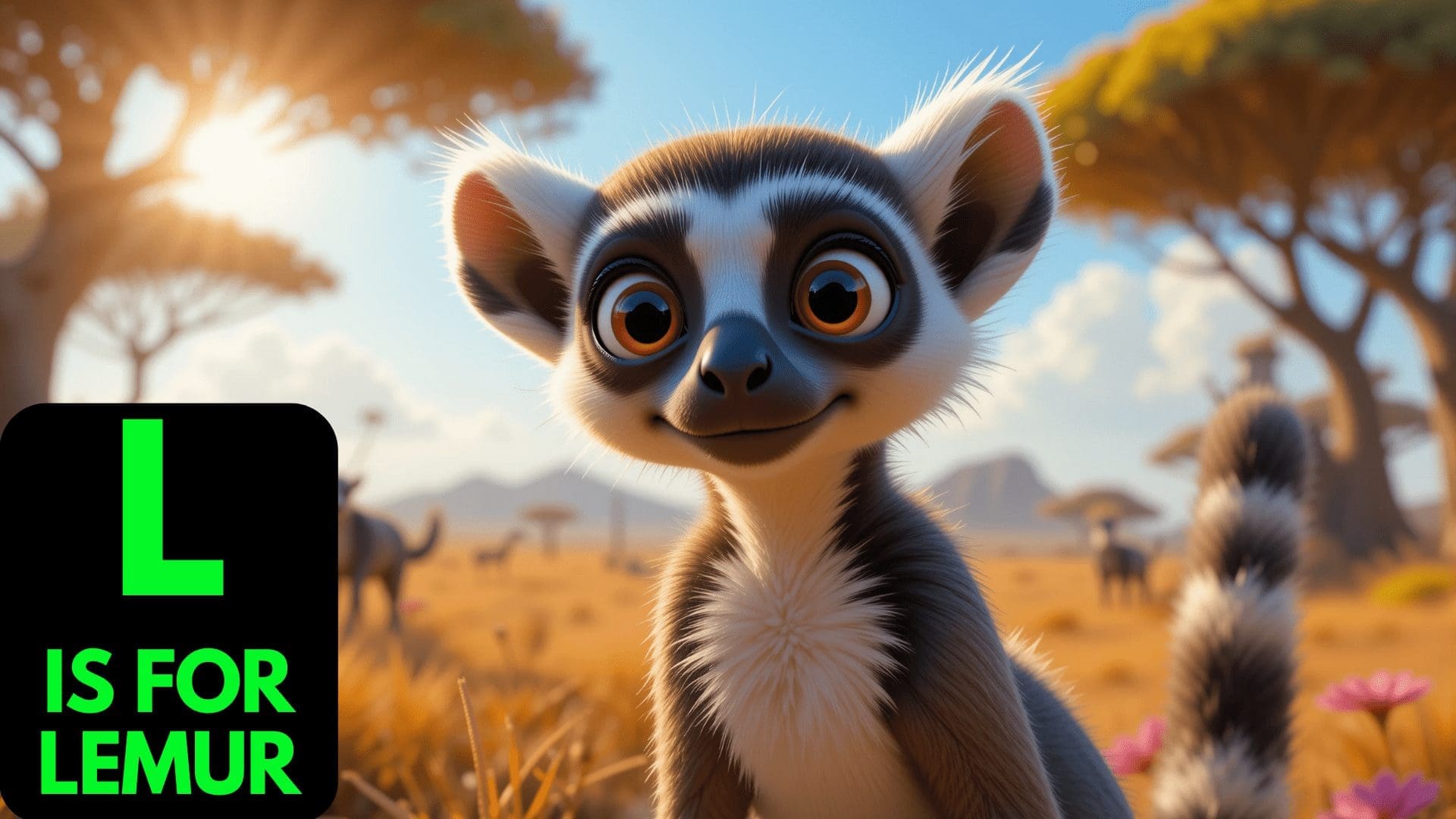 The Letter L Alphabet Learning