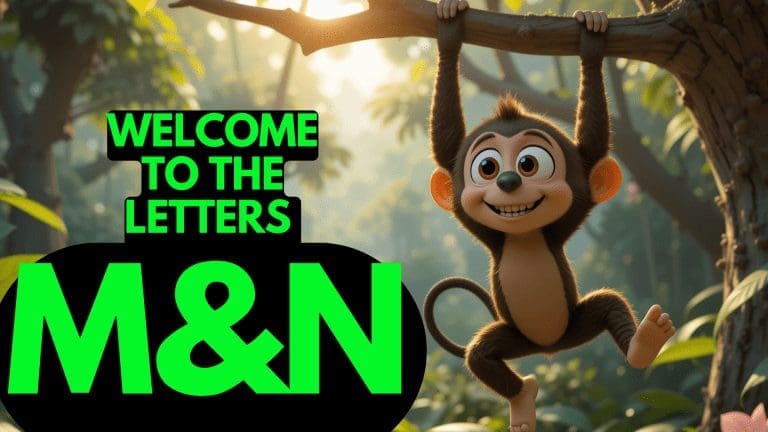 The Letters M & N | Alphabet Learning