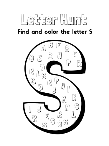 The Letter S – Alphabet Learning