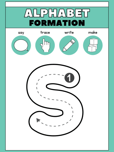 The Letter S – Alphabet Learning